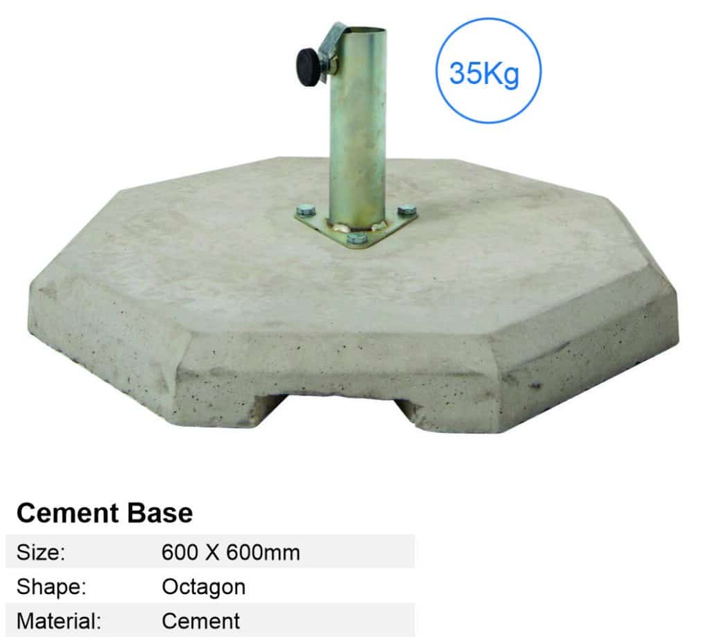 Square 2m Parasol Umbrella – Extreme Canvas & Blind